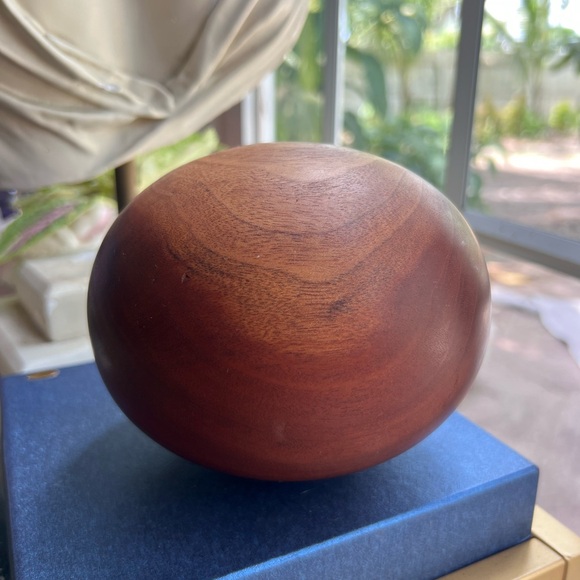 Handmade | Accents | Elegant Wooden Sphere Decor | Poshmark